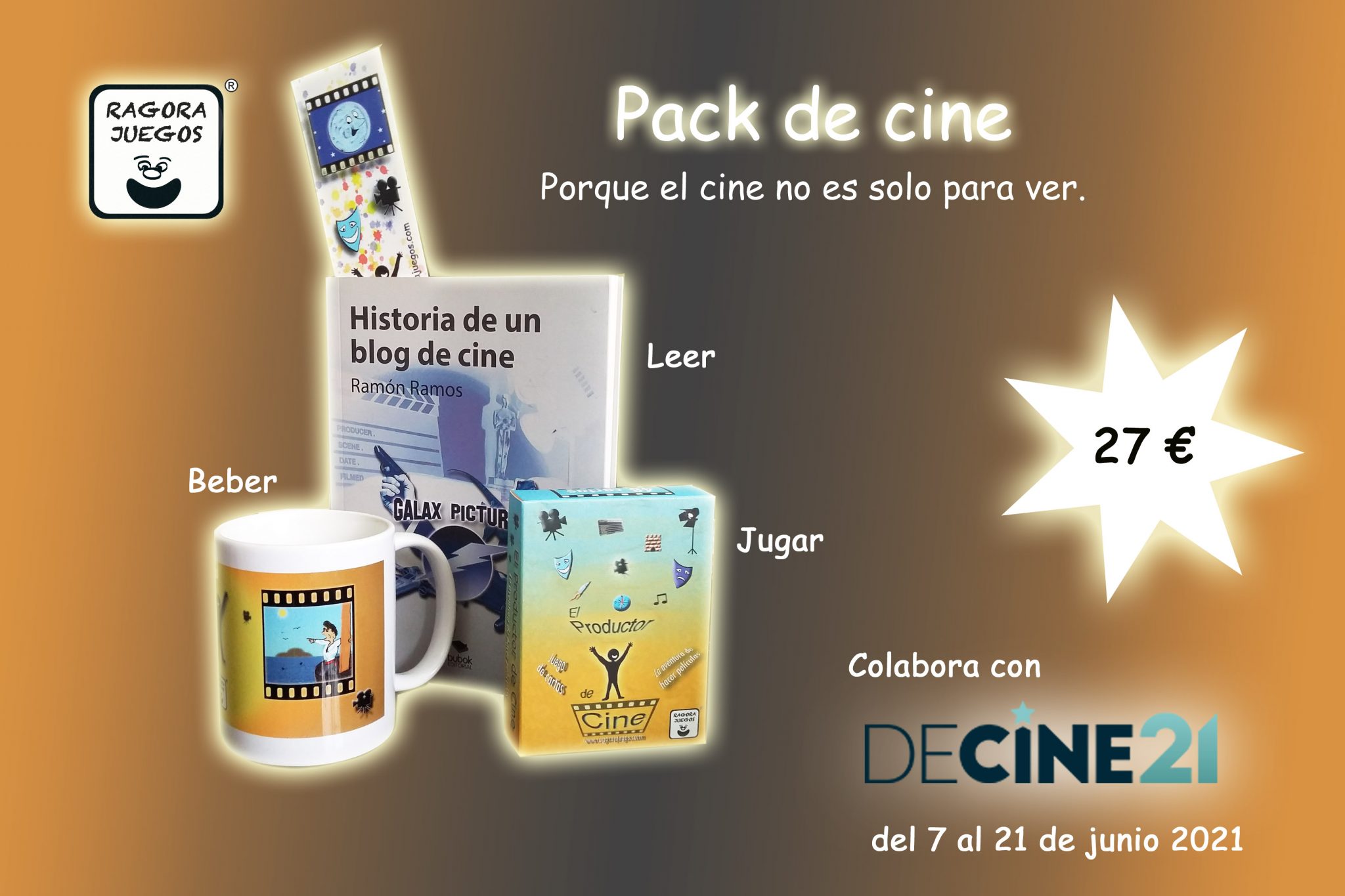 II quincena solidaria con el pack de cine - RAGORA JUEGOS